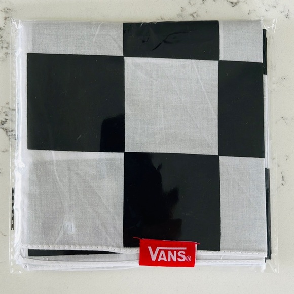 Vans | Accessories | Vans Classic Checkers Bandana | Poshmark